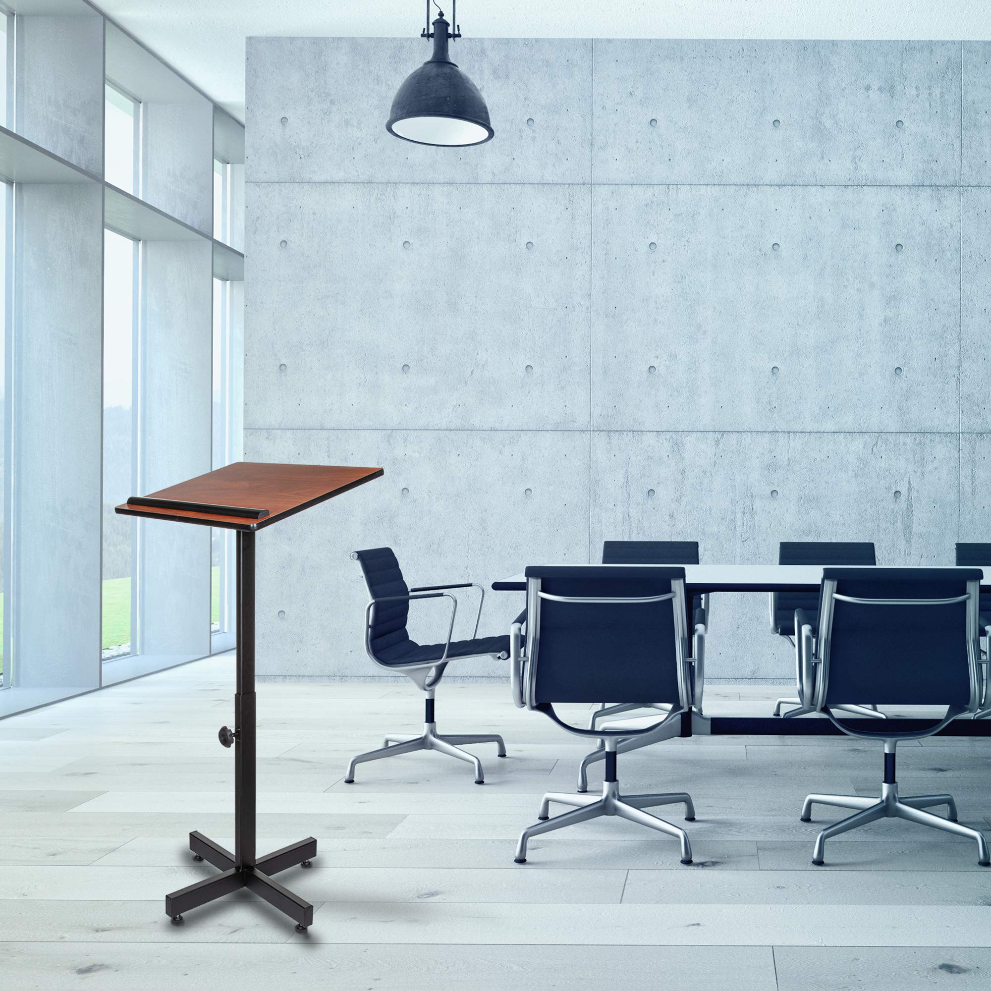 CoreRise Series Commercial-Grade Height-Adjustable Lectern Stand (Wild ...