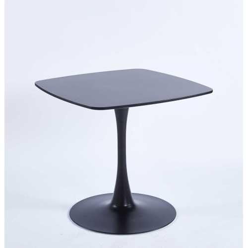 23.6" Square Tulip Dining Table, Mid-Century Tulip Table Kitchen Tulip ...