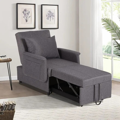 Convertible upholstered sofa bed sleeper chair store