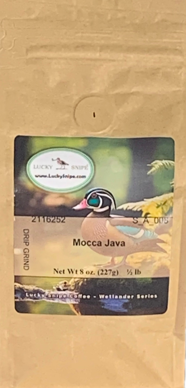 Mocca - Java Blend Coffee - 1/2 Pound