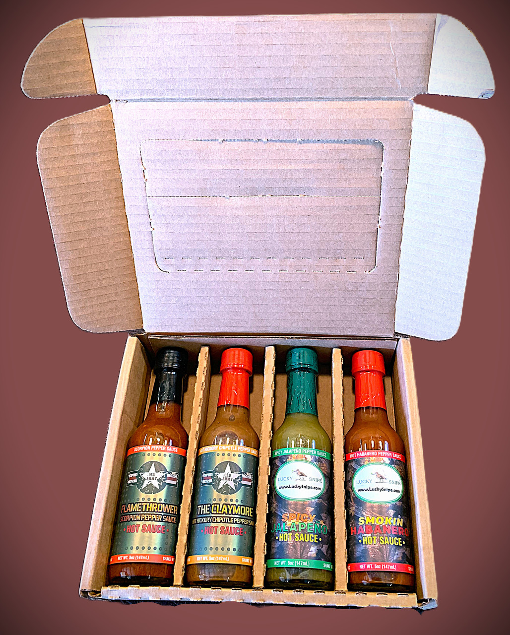 4 Pack Hot Sauces - You Choose!