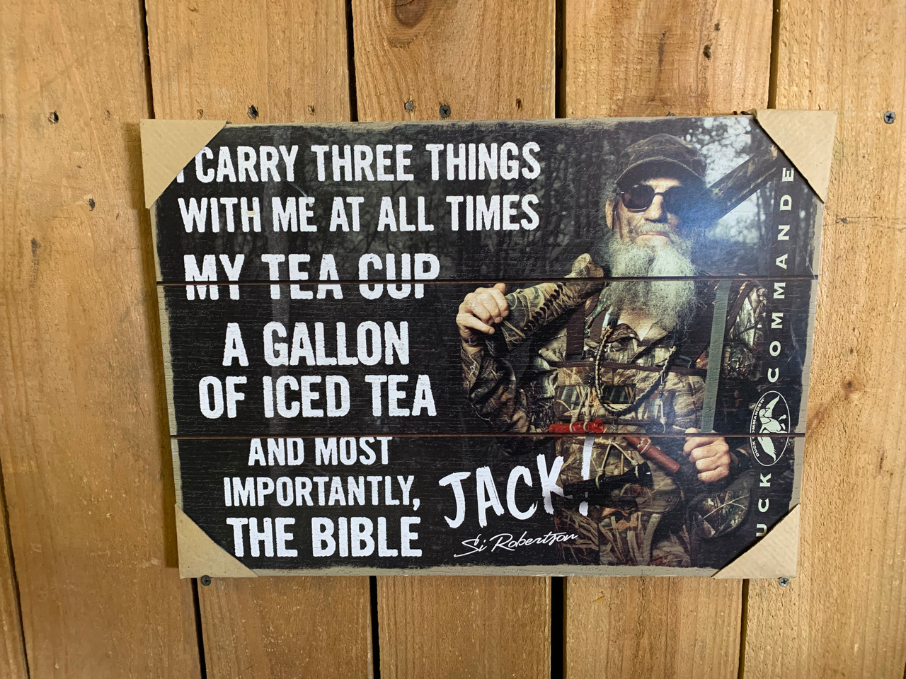 DUCK COMMANDER - I CARRY THREE THINGS WITH ME AT ALL TIMES MY TEA CUP ...
