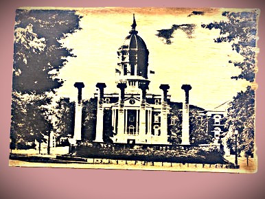Jessee Hall - University of Missouri, 24" X 16", Hand Made in USA
