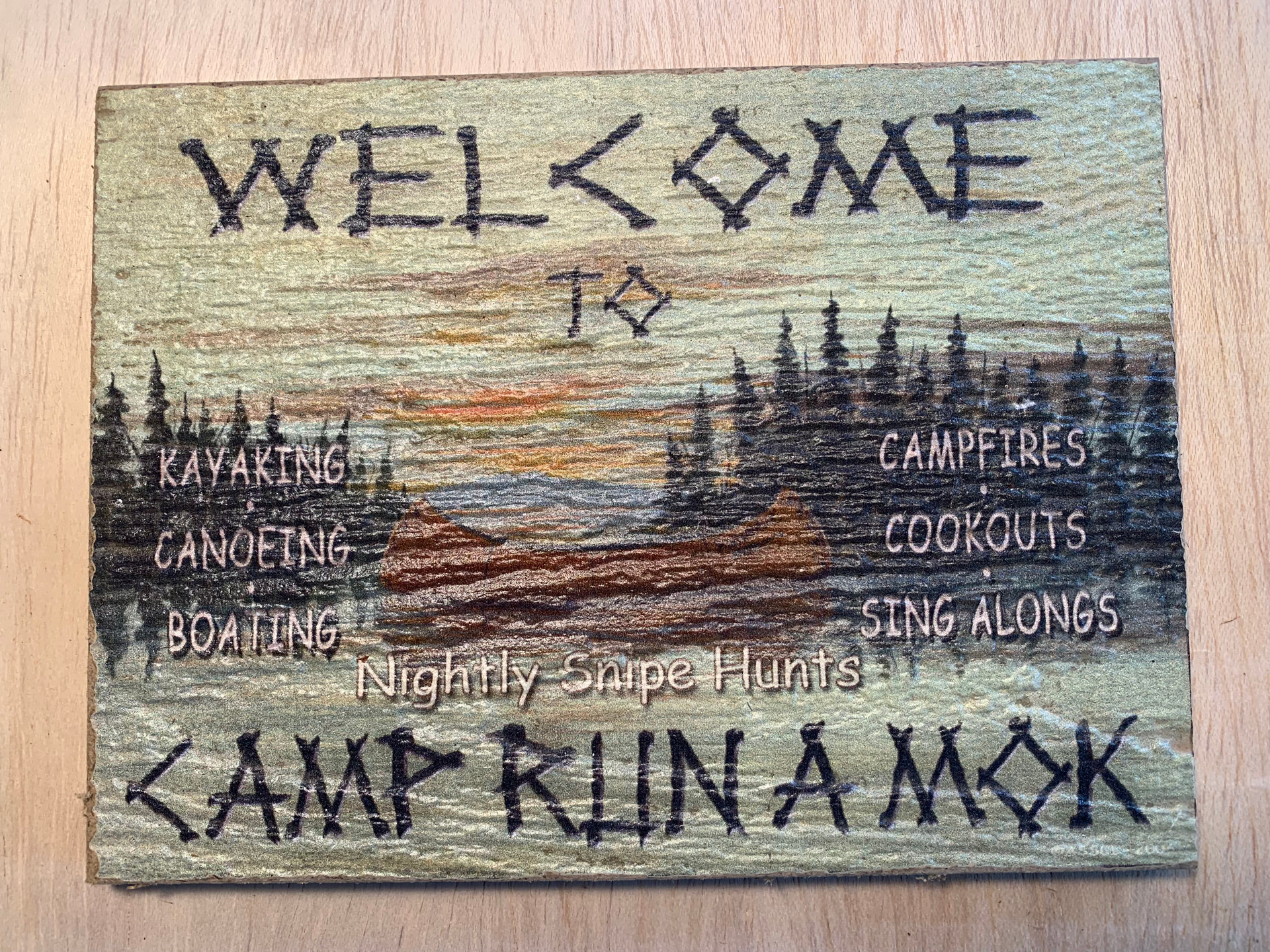 WELCOME TO CAMP RUN A MOK