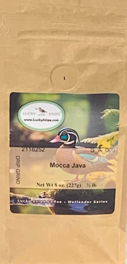Mocca - Java Blend Coffee - 1/2 Pound