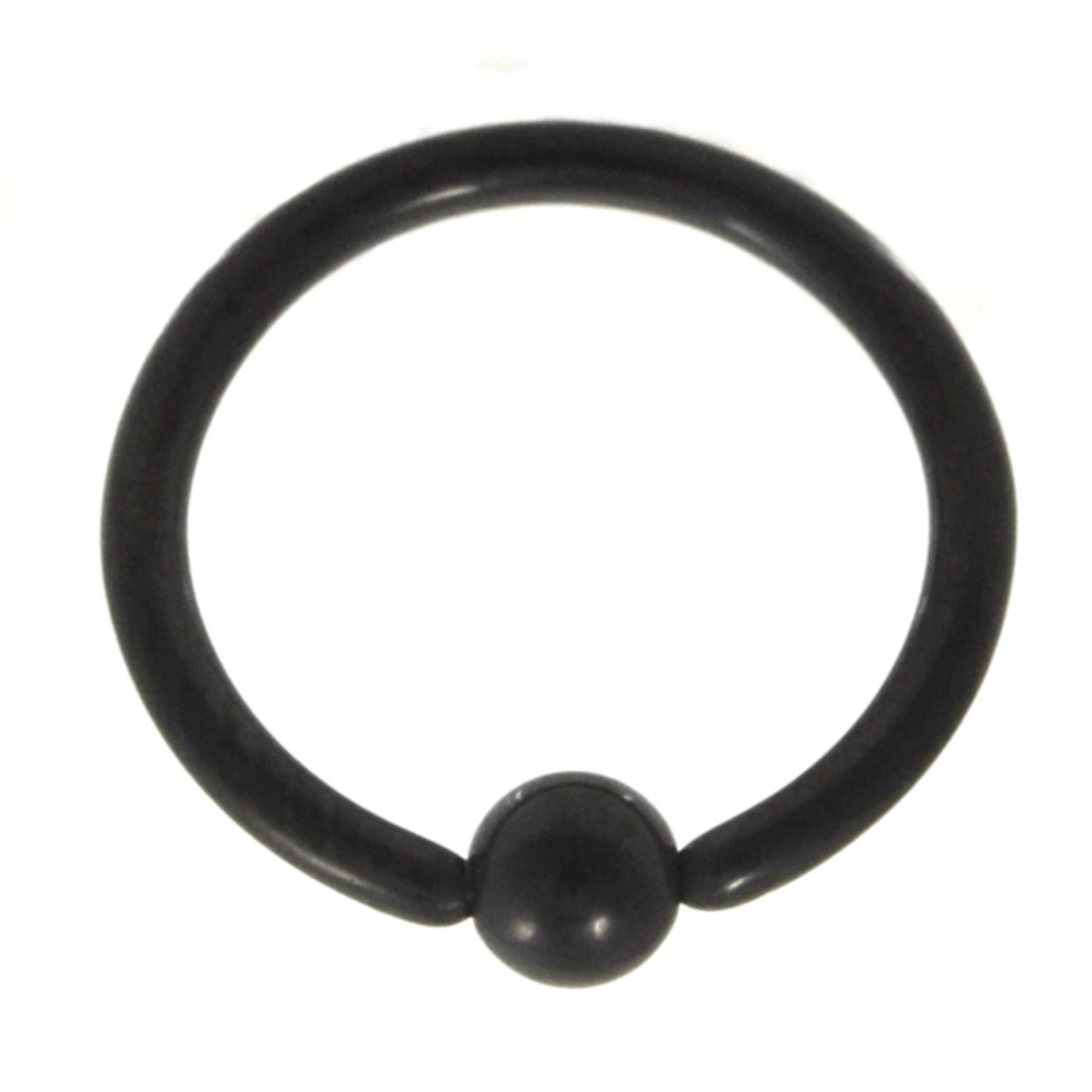 Steel Fixed Ball Captive Bead Ring CBR 18G (3 Sizes) | BodyDazz.com