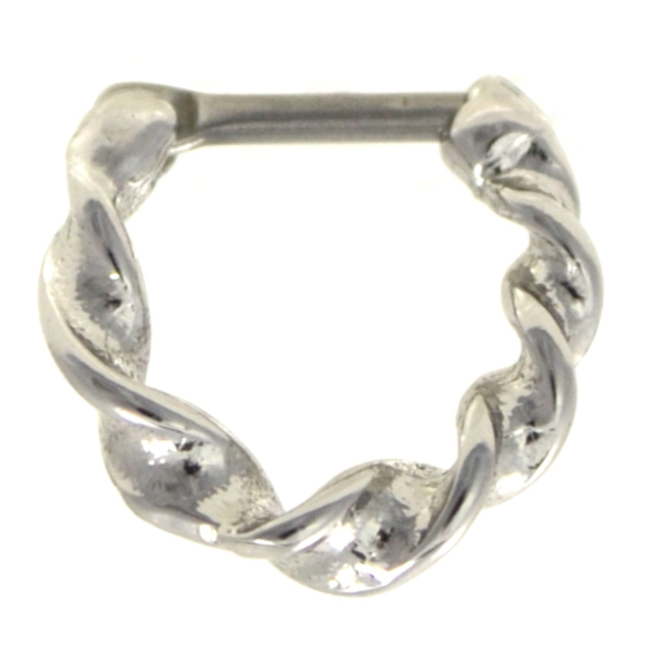Greek Inspired Antique Style Septum Clicker 16G 1/4" | BodyDazz.com