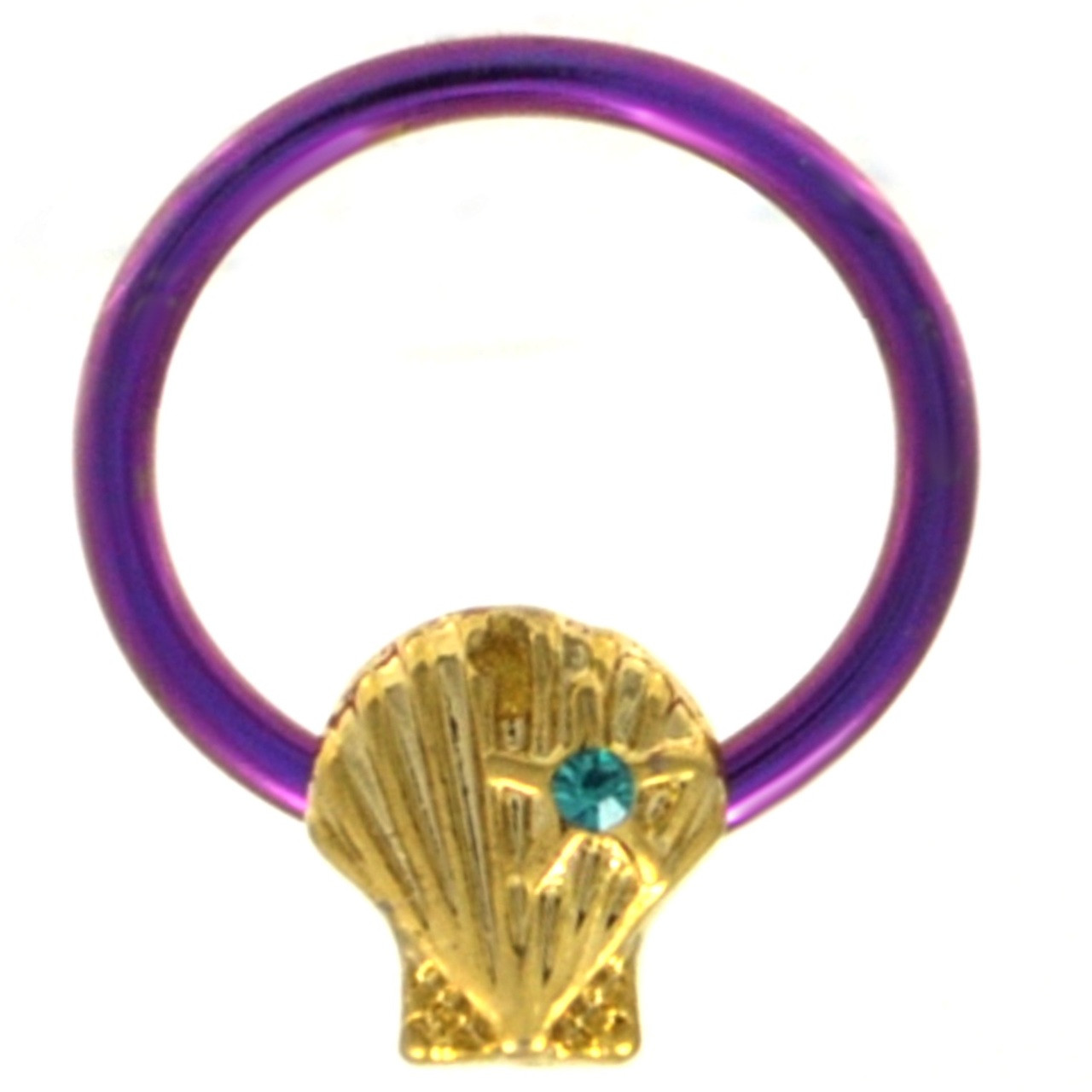 Pink Opal Ball Steel Captive Bead Ring CBR 16G | BodyDazz.com