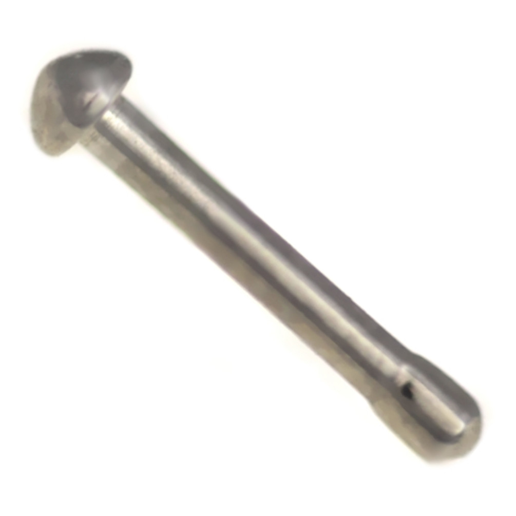 Dome Top Steel Nose Ring Bone 20G/18G | BodyDazz.com