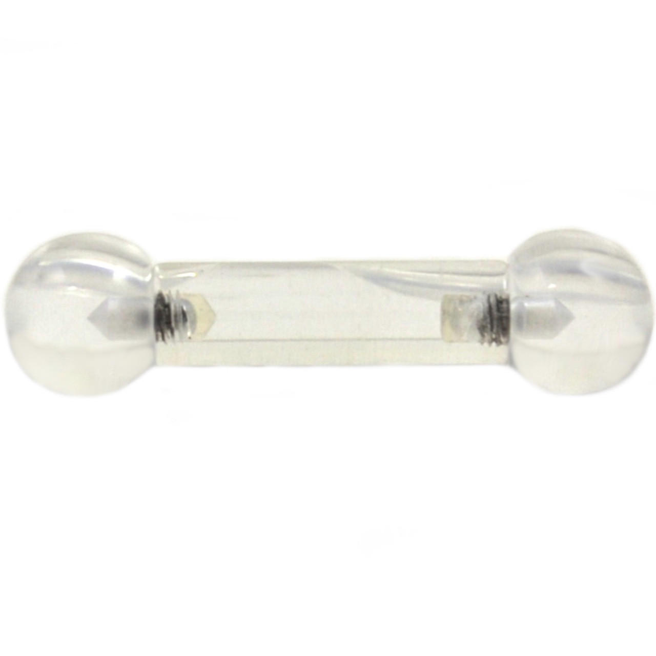Clear Acrylic Straight Barbell Big Gauge (10g-00g) | BodyDazz.com