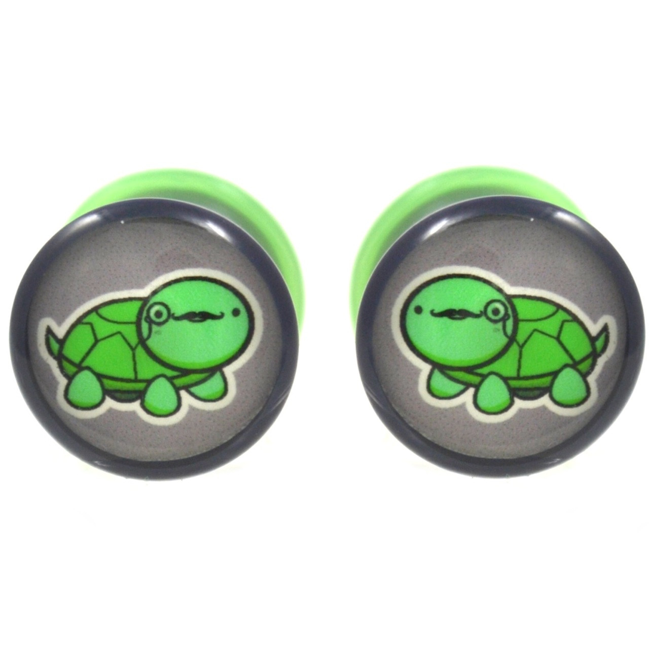 Unique Abalone Dome Single Flared Plugs (2g-5/8") | BodyDazz.com