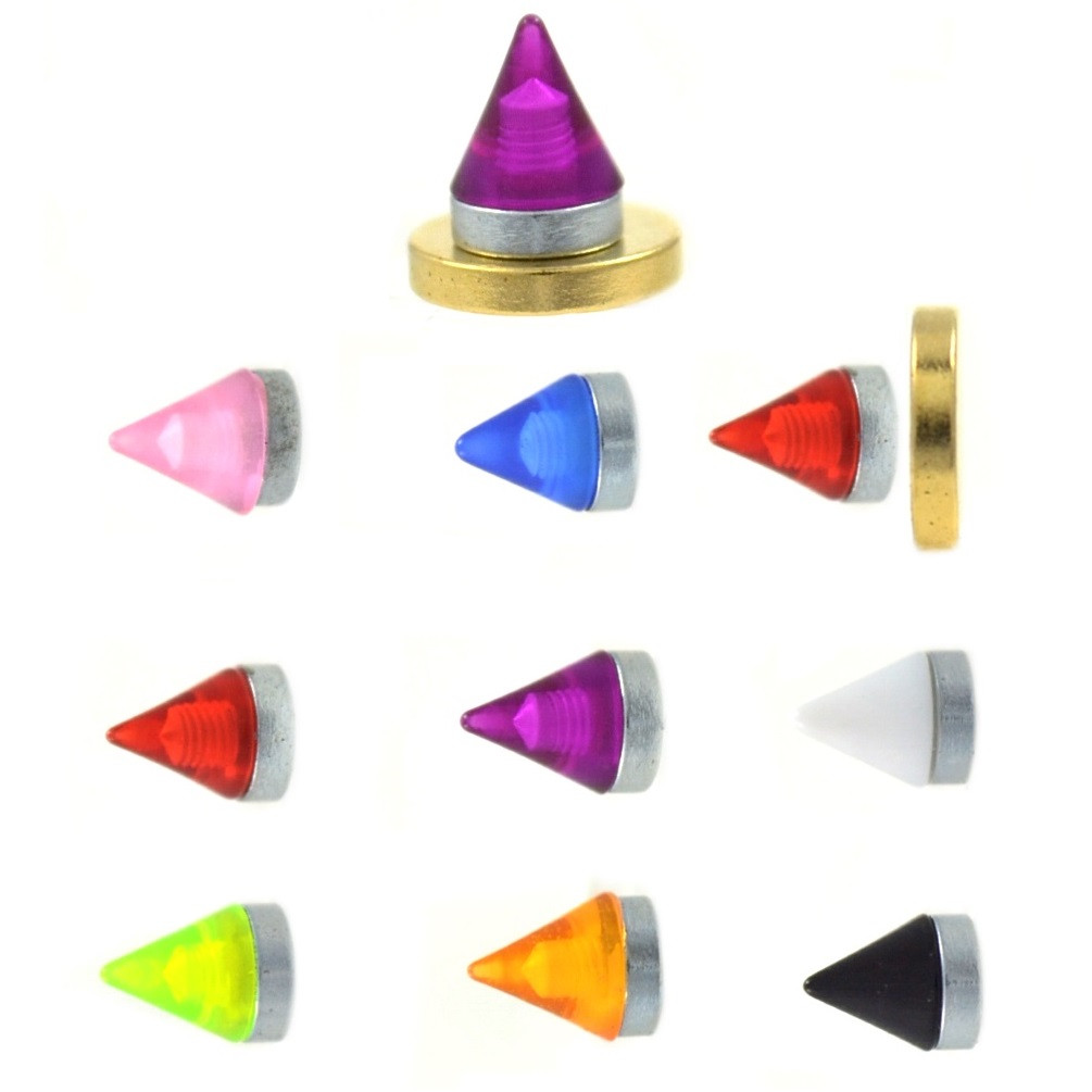 5mm Spike Magnetic Fake Labret (Ear, Nose, Lip) | BodyDazz.com