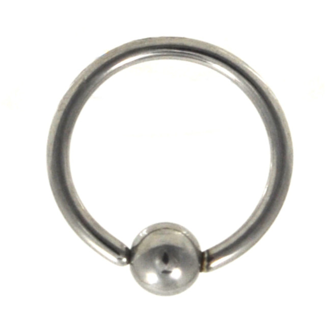 Neon Pink Captive Bead Ring CBR 18G 3/8" | BodyDazz.com