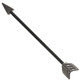 Medieval Black Cross Industrial Barbell 14g 38mm | BodyDazz.com
