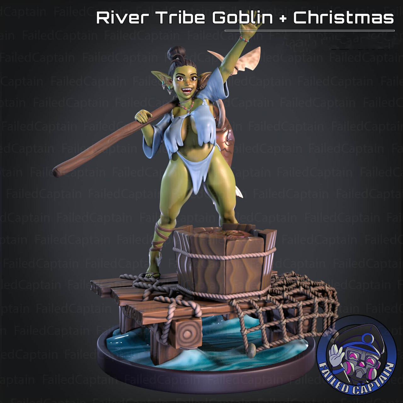 River Tribe Goblin Figure