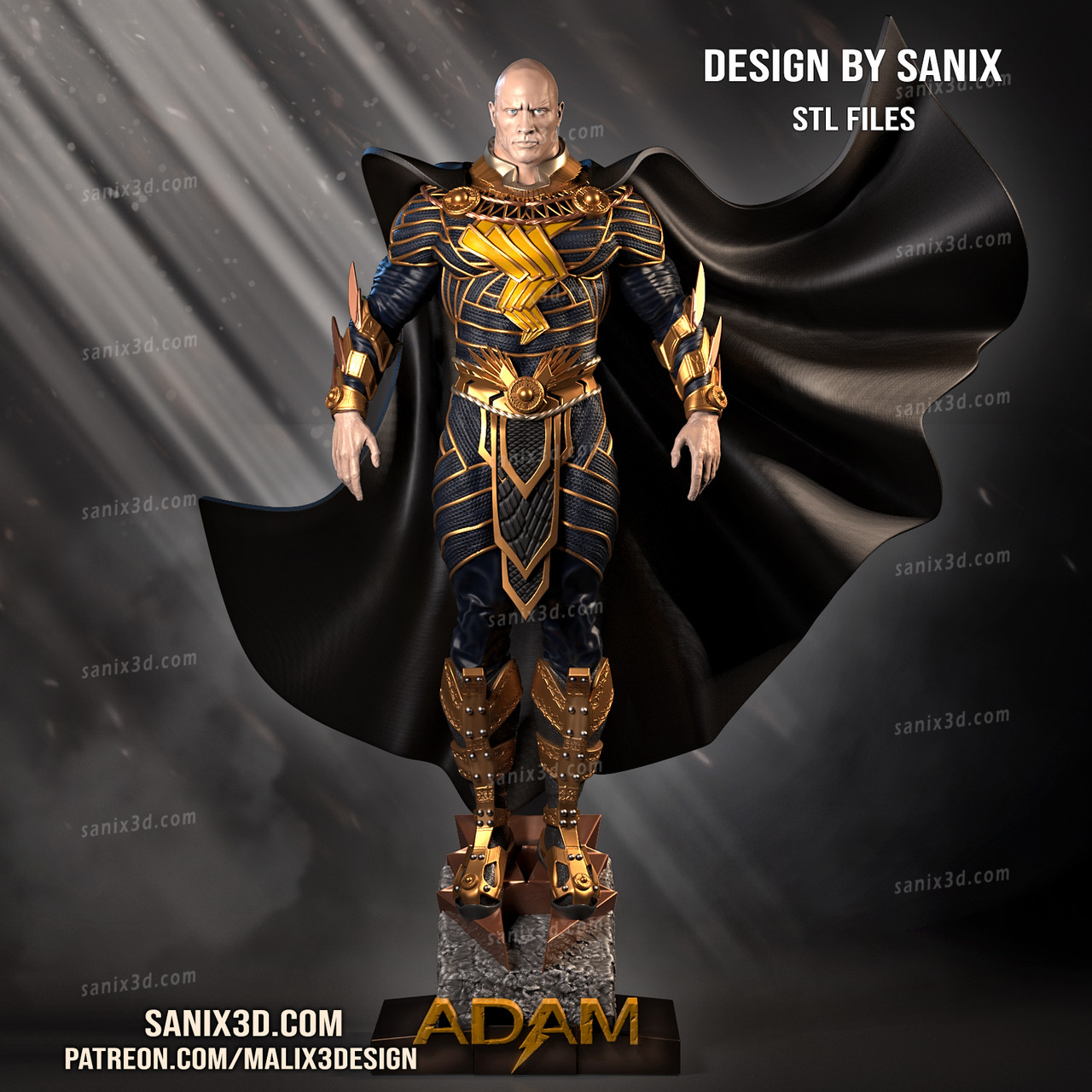 Black Adam Figure