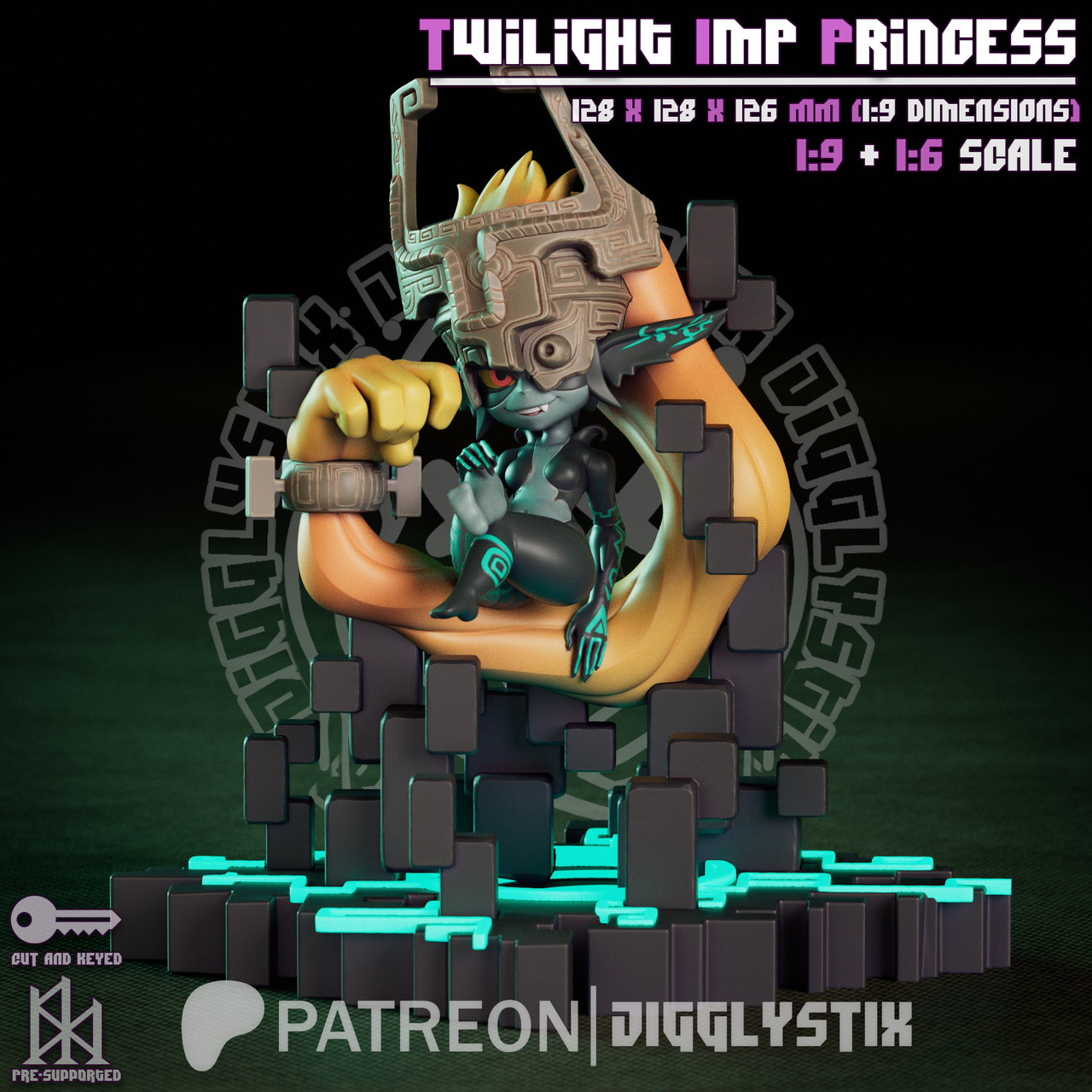 Twilight Imp Princess Midna Figure