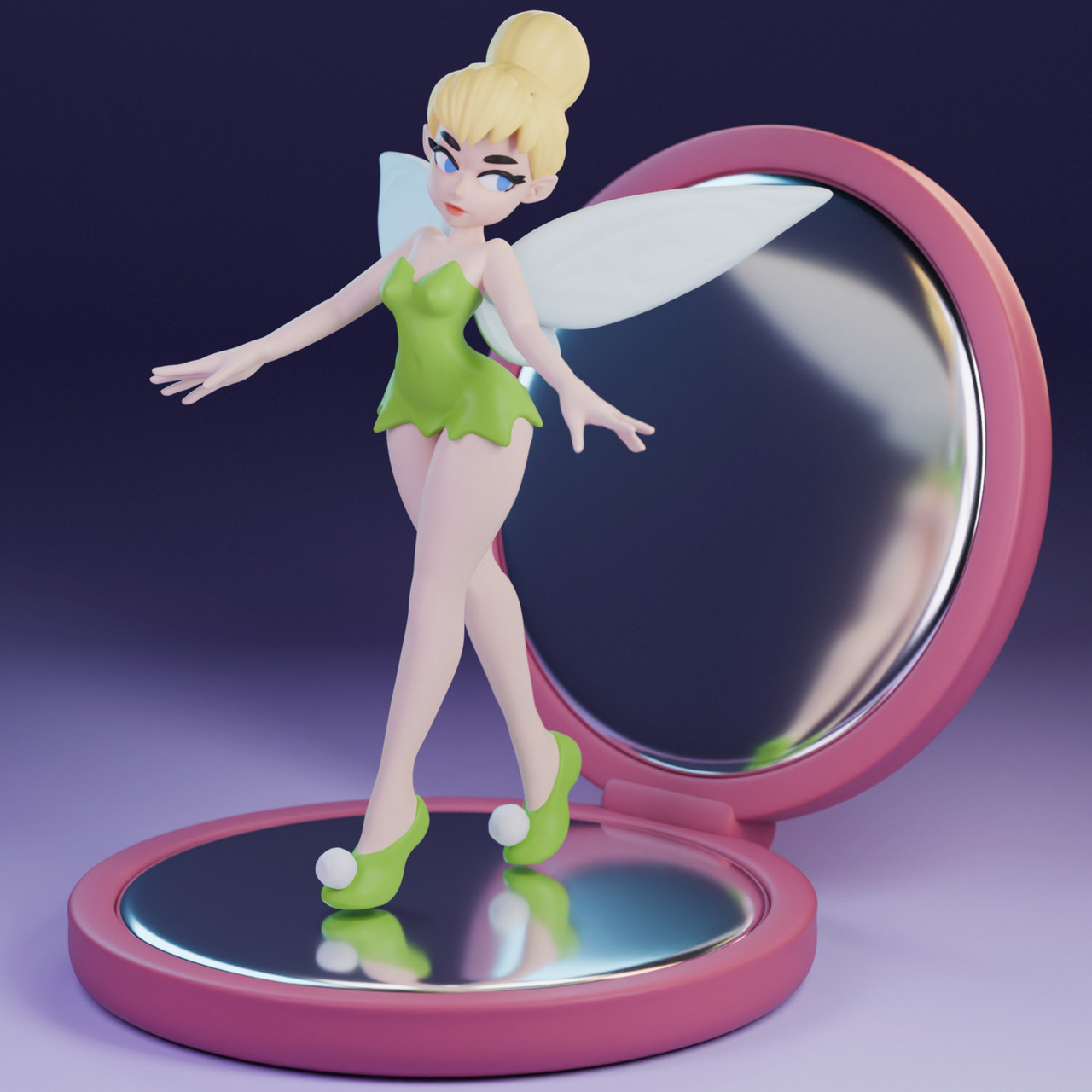 Bella Tinque, Pixie-Scale Fairy Vanity Figure