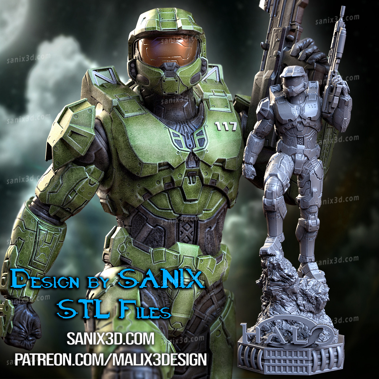 Master Chief Figure