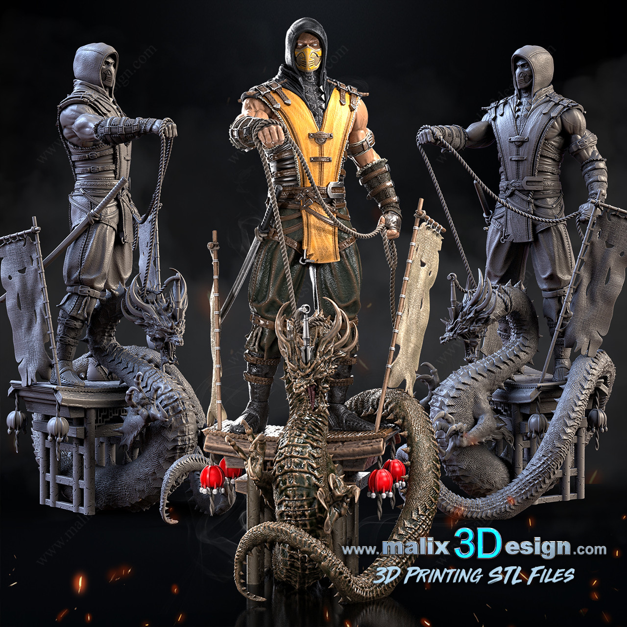 Scorpion Figure