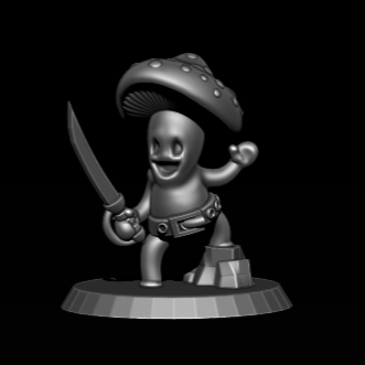 Swashbuckler Mushling Figure