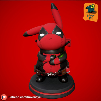 Pikachu Crossover Figures