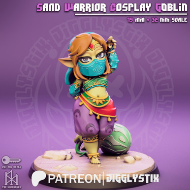 Sand Warrior Cosplay Goblin Gerudo Figure