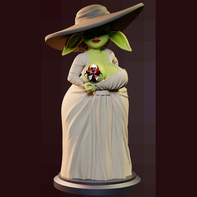 Lady Dimitrescu Goblin Figure