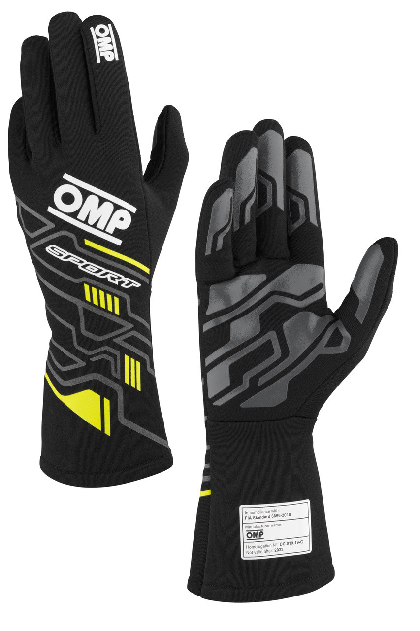 OMP Sport FIA Driving Gloves | EARS Motorsport Ireland & UK