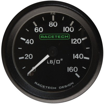 Racetech Oil Pressure Gauge Mechanical | EARS Motorsport Ireland & UK