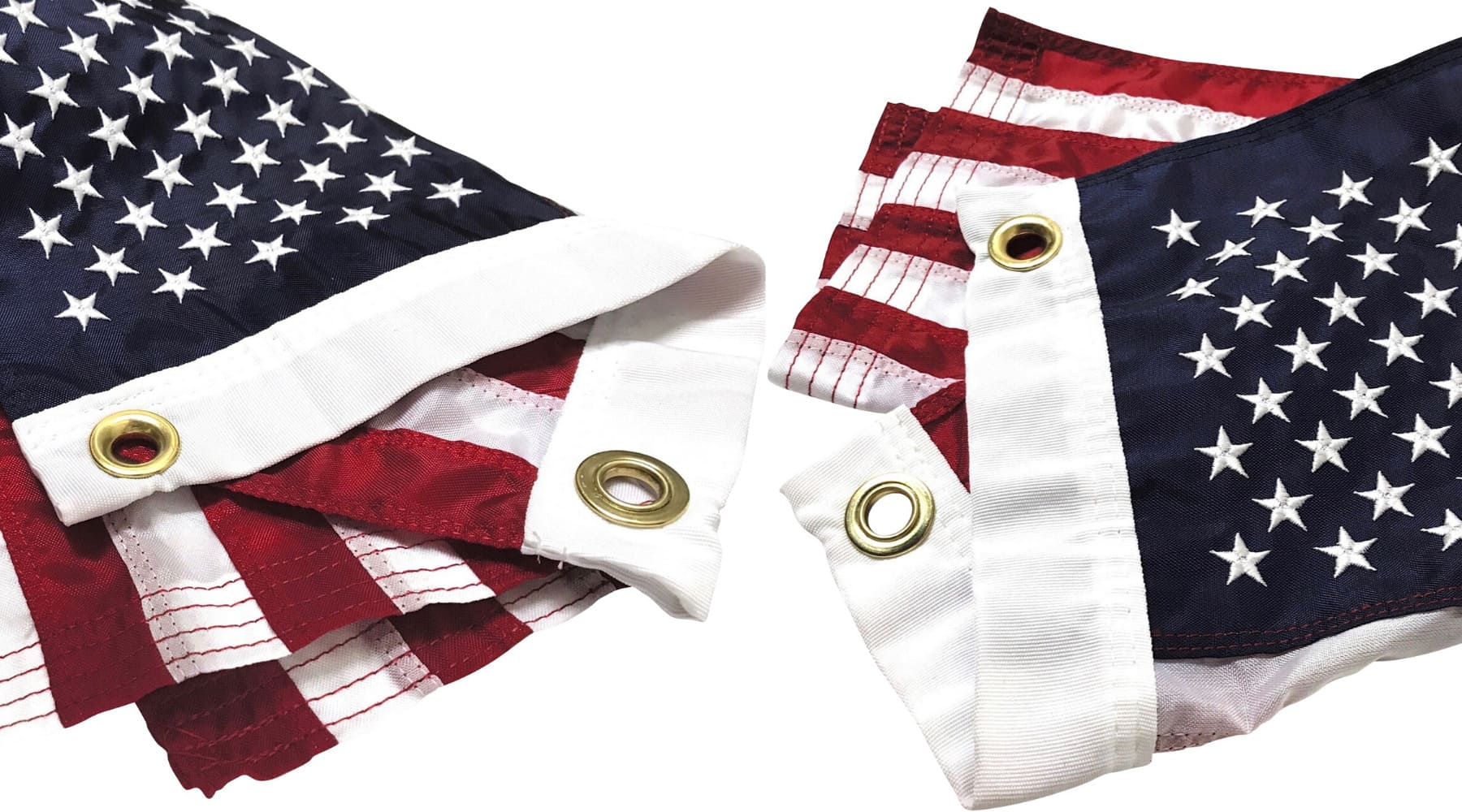 Nylon vs. 2-Ply Polyester American Flags - Fidelis Flag Supply LLC