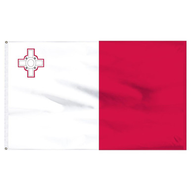 Malta 2' x 3' Indoor International Polyester Flag | Buy Online