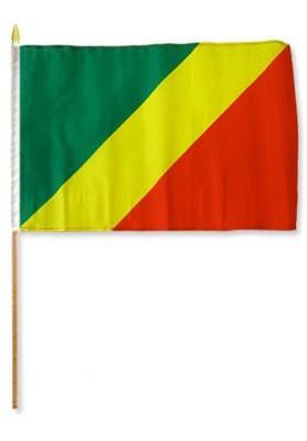 Congo Mounted Flag 12" x 18"| Buy Online Now