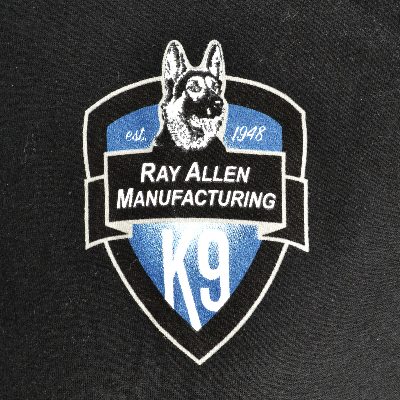 Ray Allen Logo T-Shirt with Flag - Ray Allen Manufacturing