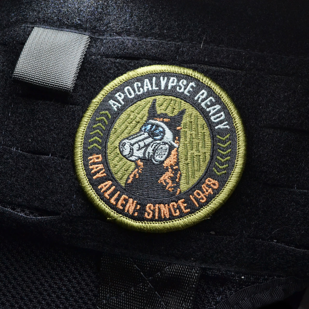 Apocalypse Ready Patch | 3" Embroidered K9 Patch | Hook & Loop Patch