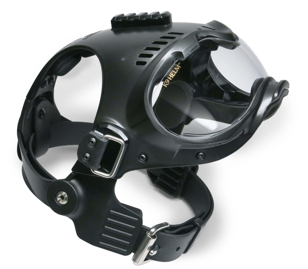K9 Helm CS1-A2 GoggleHelm | Tactical Working Dog Helmet | K9 Head ...