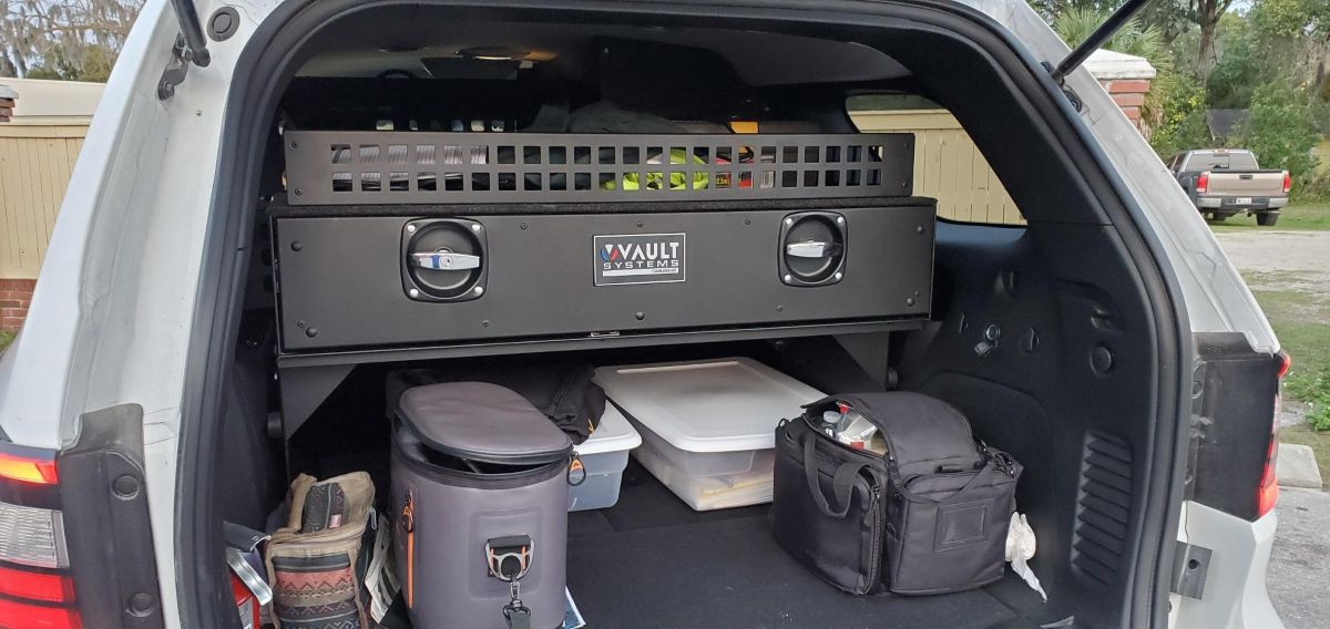 American Aluminum Storage Vault for Dodge Durango 2019-2025 | Vehicle ...