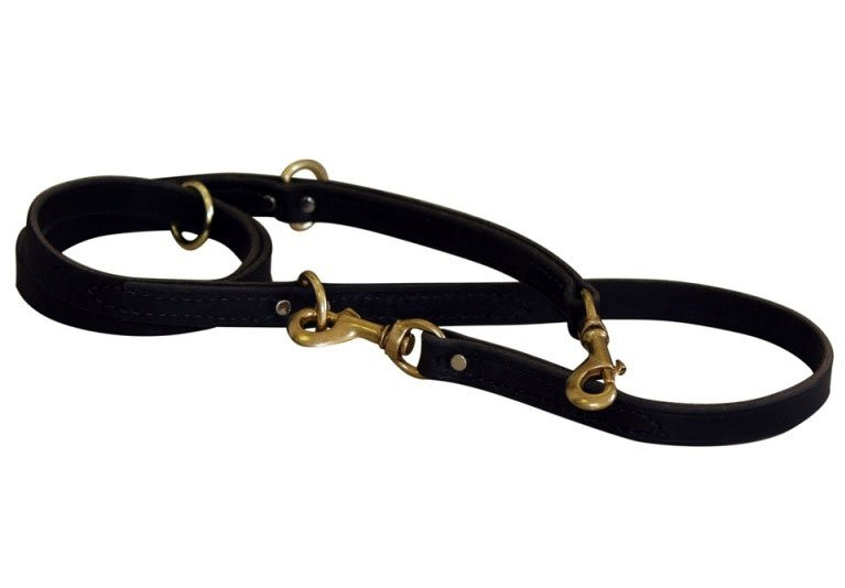 Three Ring Leather Police Lead | Traffic Lead for Dogs - Ray Allen ...
