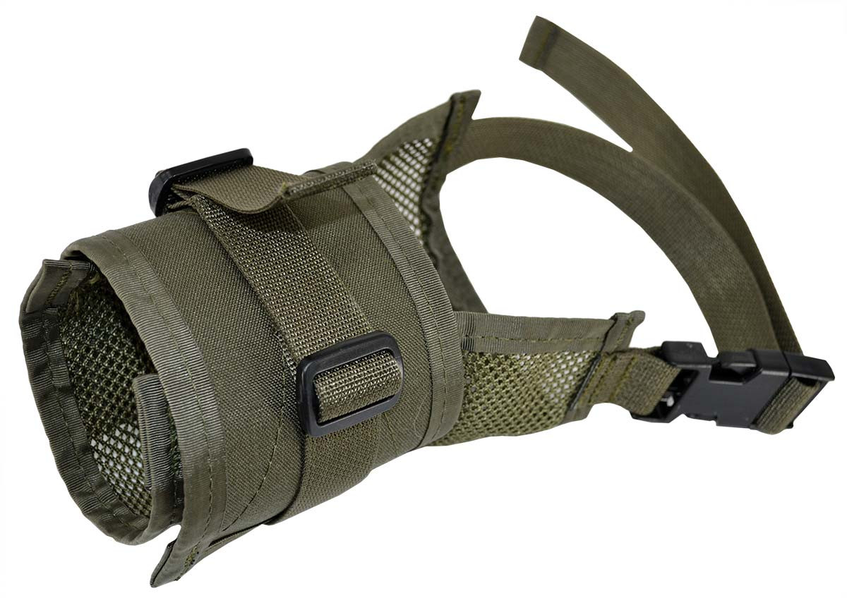 RAM Adjustable Mesh Muzzle | Comfortable & Lightweight | Working Dog ...