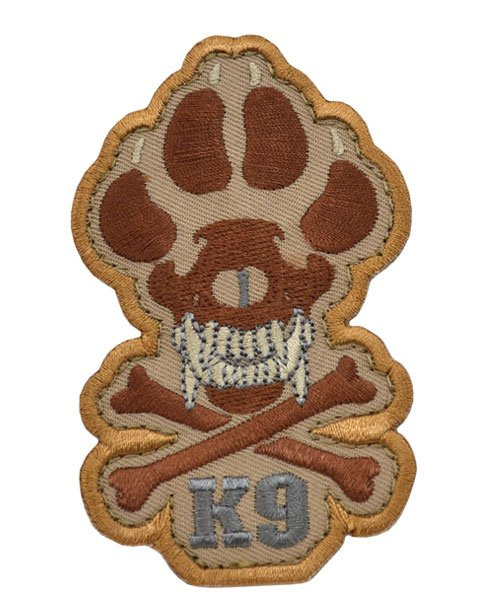 K9 Patch | Skull and Crossbones Morale Patch - Ray Allen Manufacturing