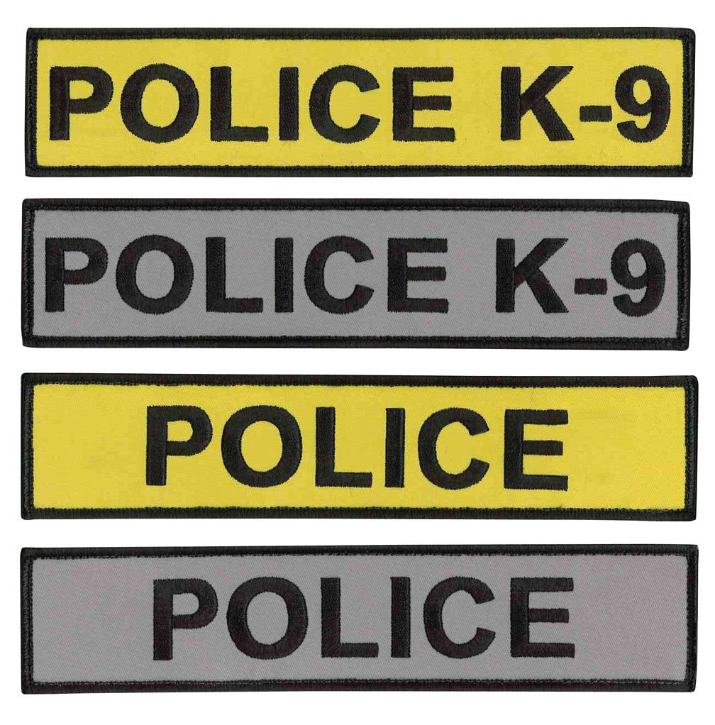 Embroidered Law Enforcement ID Panels | K9 Identification Patches