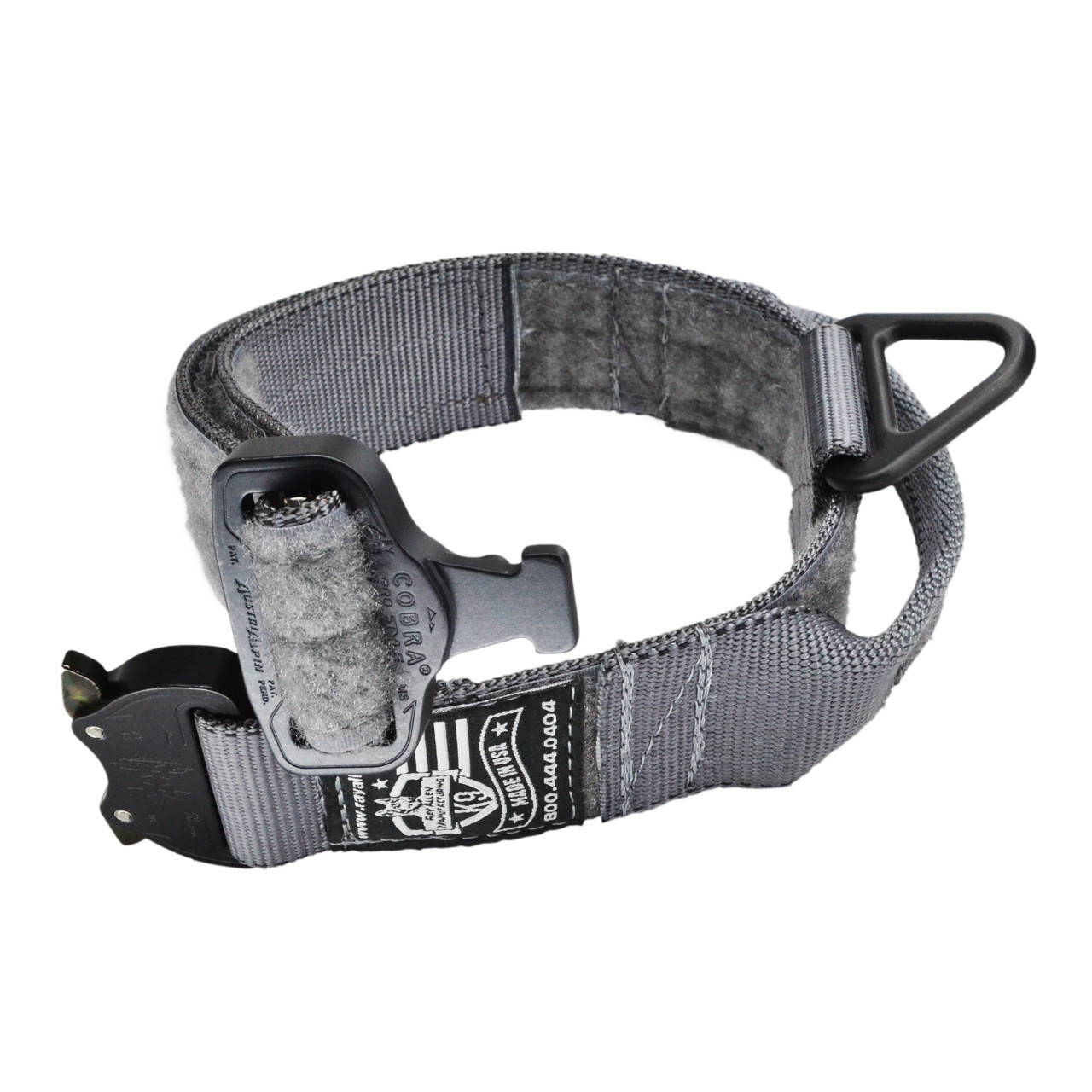 Cobra Buckle Dog Collar | K9 Training Collar | Working Dog