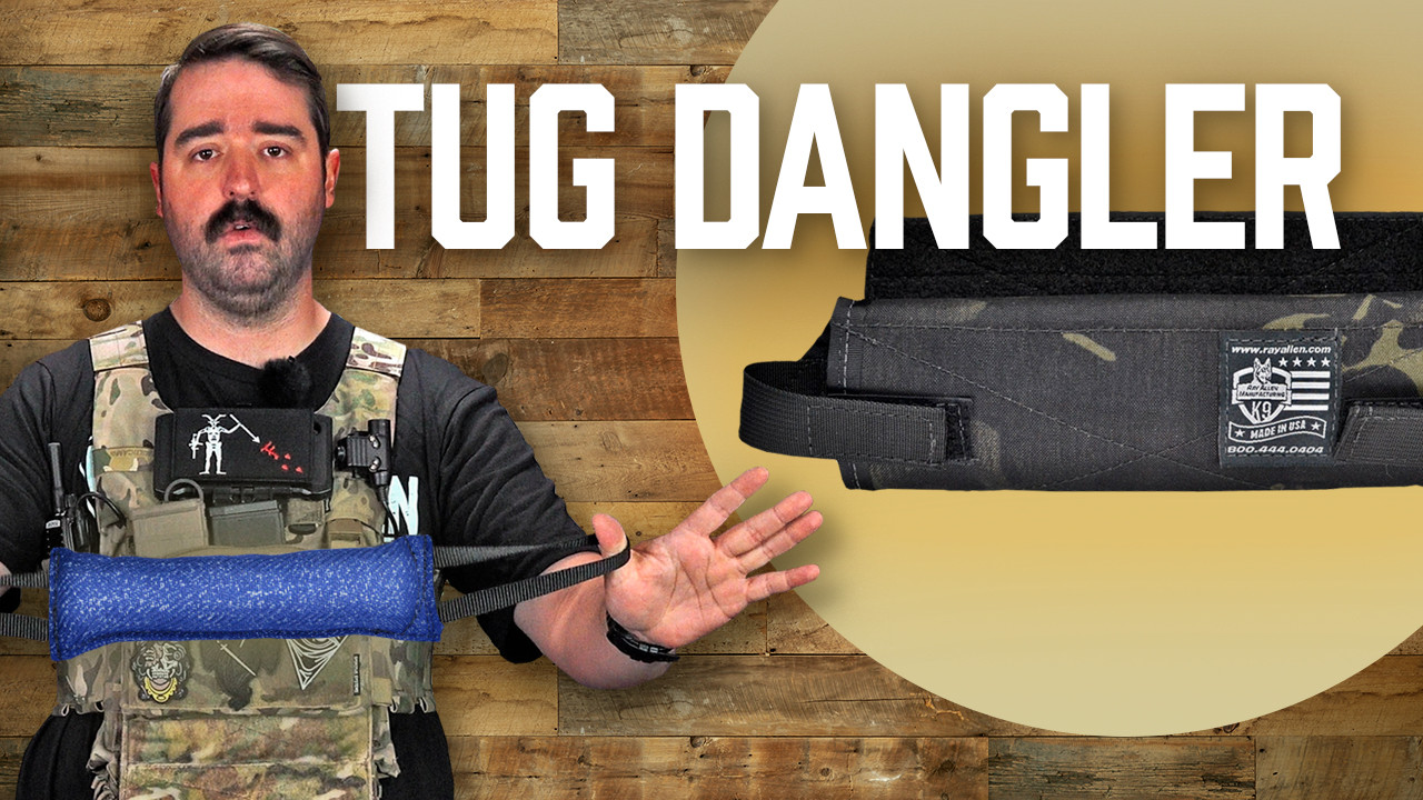 Ray Allen Tug Dangler: K9 Reward Holder - Ray Allen Manufacturing