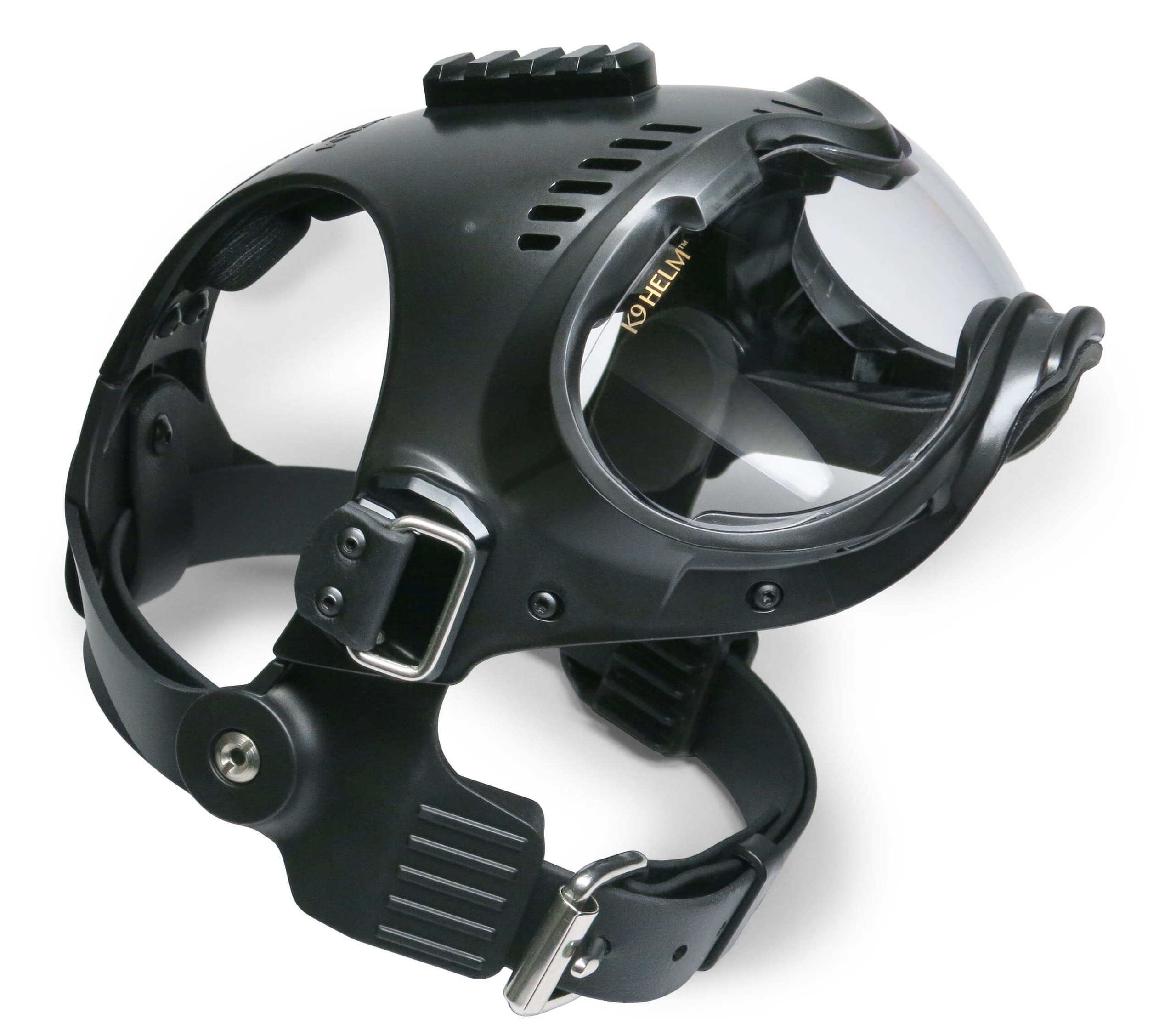 K9 Helm CS1-A2 GoggleHelm | Tactical Working Dog Helmet | K9 Head ...