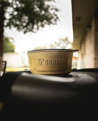 GUNNER® Dog Bowl | Durable Travel Bowl | Punchseal™ Lid