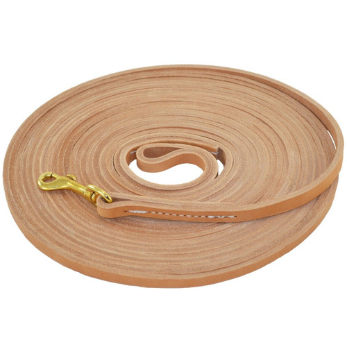 33 Foot Leather Tracking Line | Leather Dog Long Line - Ray Allen ...