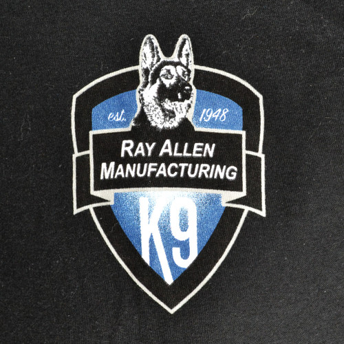 Ray Allen Logo T-Shirt with Flag - Ray Allen Manufacturing