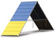Aluminum Competition Agility A-Frame | K9 Equipment | Schutzhund A-Frame
