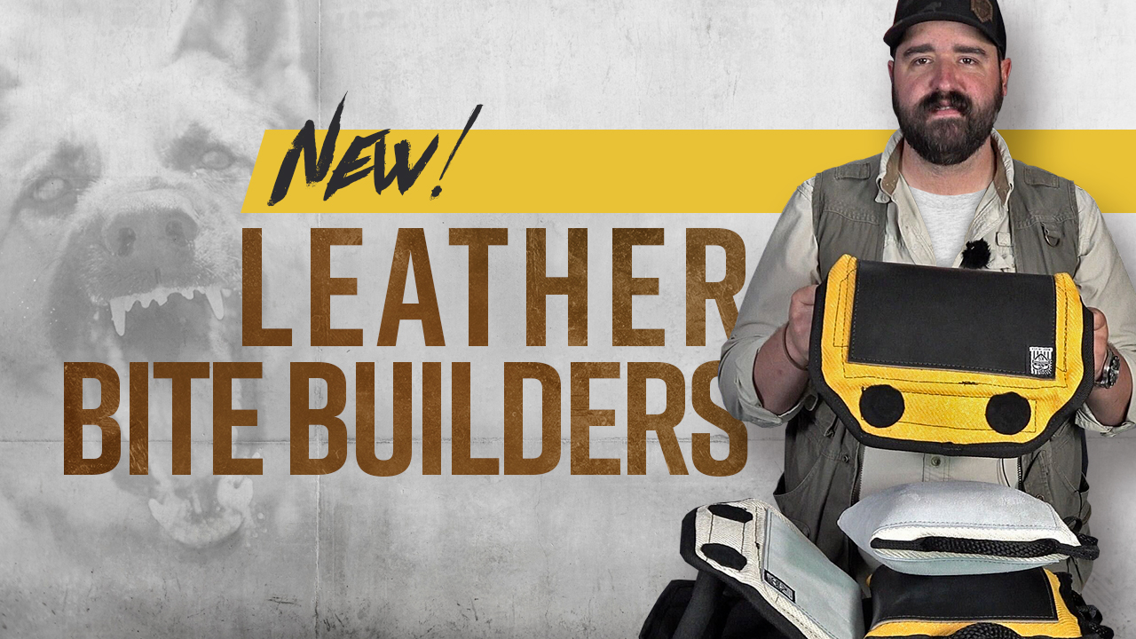 Build Your K9’s Bite With Our Leather K9 Bite Pillow and Wedge - Ray ...