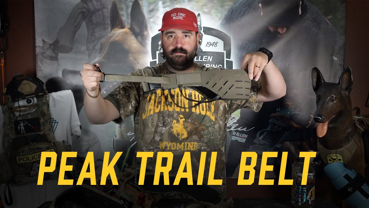 The Ultimate Trail Belt for Dog Handlers: Peak by Ray Allen's Latest ...